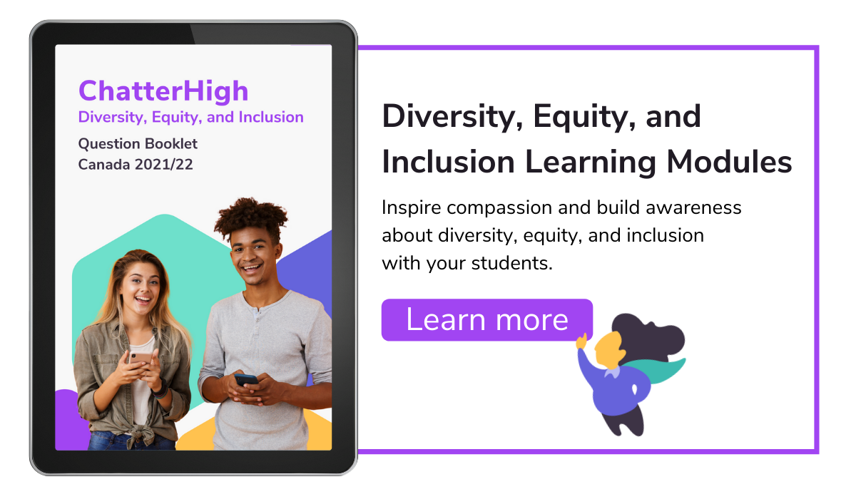 Diversity, Equity, and Inclusion Resource for Educators | ChatterHigh