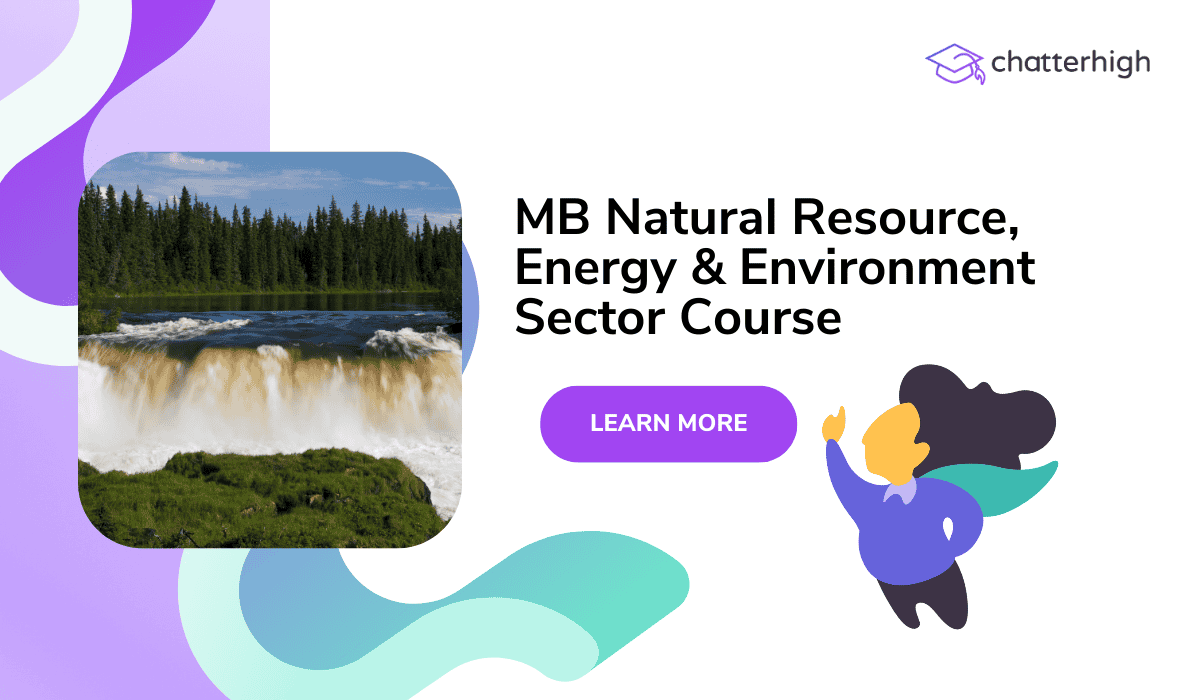 MB Natural Resource, Energy & Environment Sector Course | ChatterHigh